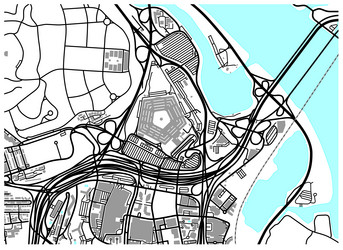 Interstate Highway Map Vector Images (over 540)