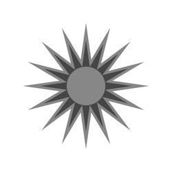 Transparent Black Sun Symbols
