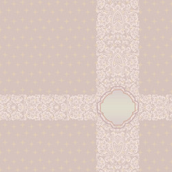 Classic card design - template Royalty Free Vector Image