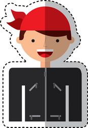 Biker Avatar Vector Images (over 380)