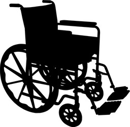 Wheelchair Royalty Free Vector Image - VectorStock