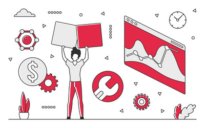 Efficiency Increase Vector Images (over 2,600)