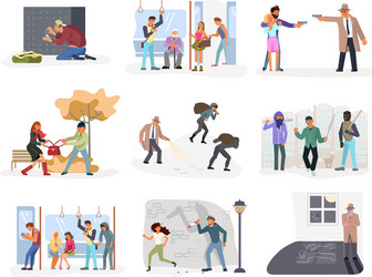 Murdered Cartoon Victim Vector Images (over 570)