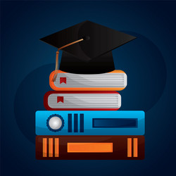 Congratulations graduation card Royalty Free Vector Image