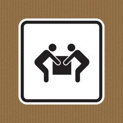 Two Person Lift Symbol Vector Images (over 160)