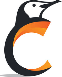 Seagull graphic design template isolated Vector Image