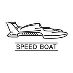 Motorboat Line Art Vector Images (over 560)