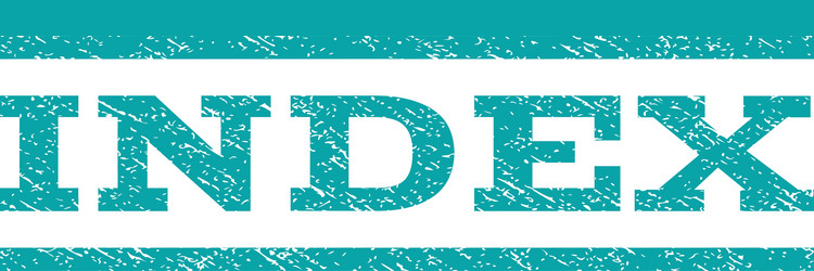 Atx index watermark stamp Royalty Free Vector Image