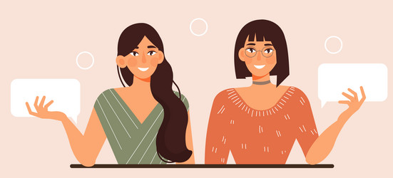 Two angry girls arguing with each other girls Vector Image Two angry girls arguing with each other girls Vector Image