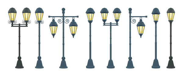 Street Light Lamp Vector Images (over 21,000)