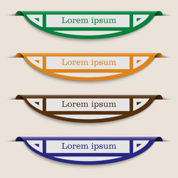 Paper label Royalty Free Vector Image - VectorStock