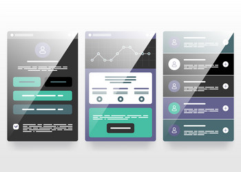 Ui design Royalty Free Vector Image - VectorStock