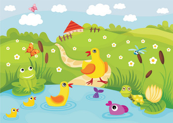 Animated Clipart Of Ponds