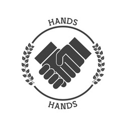Shake Hand Circle Vector Images (over 1,200)