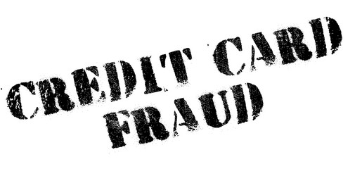 Credit card fraud rubber stamp Royalty Free Vector Image