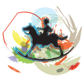 Horse Stampede Vector Images (74)