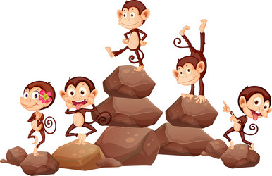 Monkey Handstand Vector Images (46)