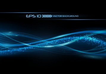 Abstract smooth light lines background Royalty Free Vector