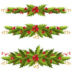 Holly Border Vector Images (over 11,000)