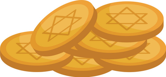 Israel Gold Coins Vector Images (over 400)