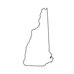 New Hampshire State Shape Vector Images (over 280)