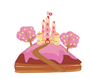 Castle Candy Land Vector Images (over 140)