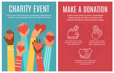 Agriculture and farming flyer design Royalty Free Vector