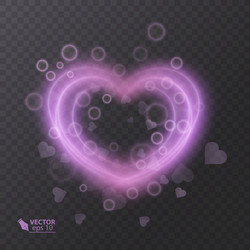 Abstract magic glow effect decorative Royalty Free Vector