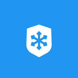 Frost resistant cold resistance icon Royalty Free Vector