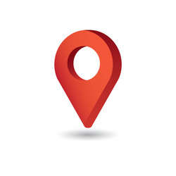 Google map logo symbol black design Royalty Free Vector