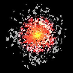 Explode flash cartoon explosion star burst Vector Image