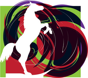 Horse Stampede Vector Images (74)