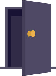 House door icon simple style Royalty Free Vector Image