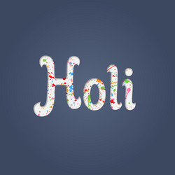 Holi Festival Words Vector Images (over 910)