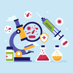 Gradient epidemiology best Royalty Free Vector Image