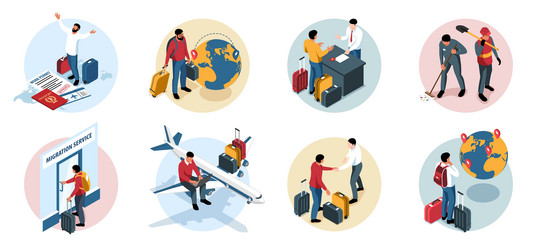 Human Migration Vector Images (over 1,300)