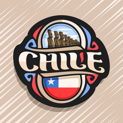 Logo for chile Royalty Free Vector Image - VectorStock