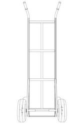Wood trolley Royalty Free Vector Image - VectorStock