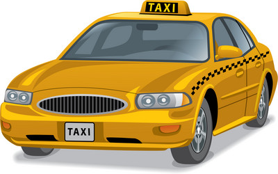 Taxi sticker Royalty Free Vector Image - VectorStock
