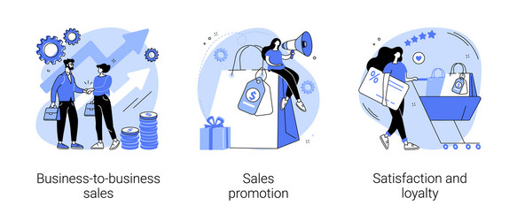 Retail profit plan abstract concept Royalty Free Vector