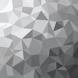 Abstract polygon background white paper triangle Vector Image
