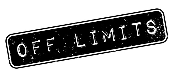 Off limits rubber stamp Royalty Free Vector Image