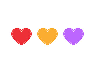 Dashed Line Heart Vector Images (over 1,200)