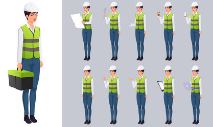 Female Engineer Cartoon Vector Images (over 4,700)