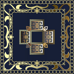 Versace Chain Pattern Vector Images (49)