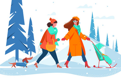 Stroller Royalty Free Vector Image - VectorStock