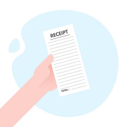Hand Receipt Blank Vector Images (over 390)