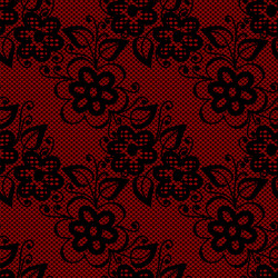 Red Lace Background