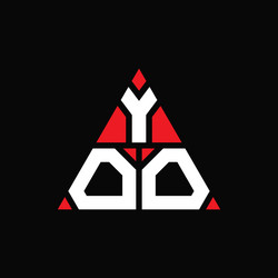 Yoo logo letter design Royalty Free Vector Image