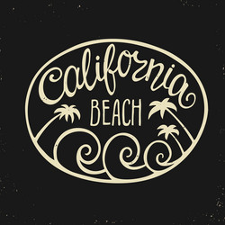 Hand lettering poster with the inscription Vector Image